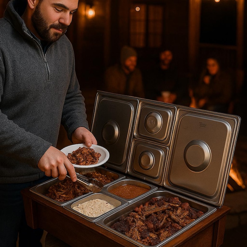 Wood Food Warmer Boxes - Etsy