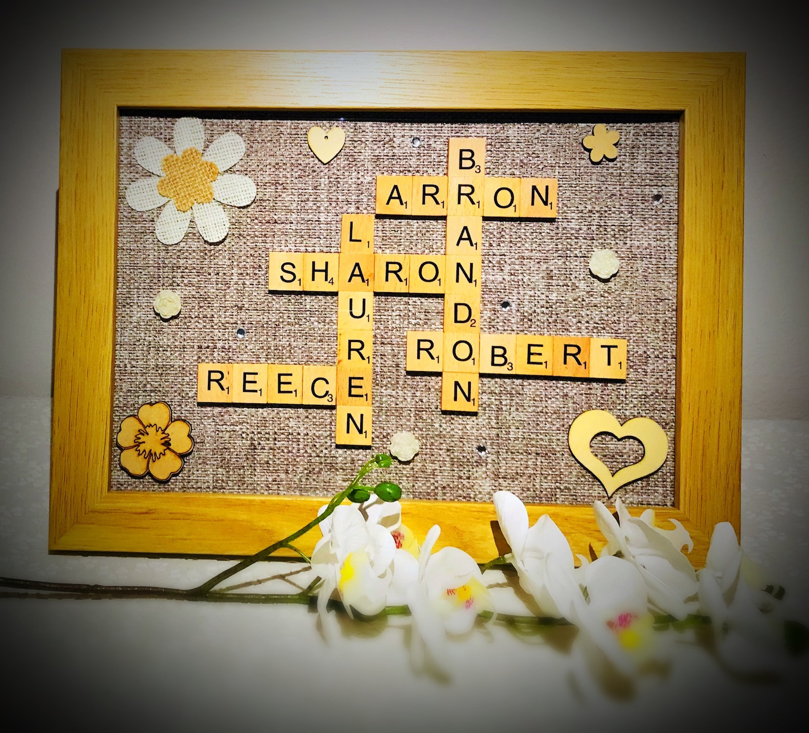Family Scrabble Frames Scrabble Art Print Family Scrabble - Etsy UK