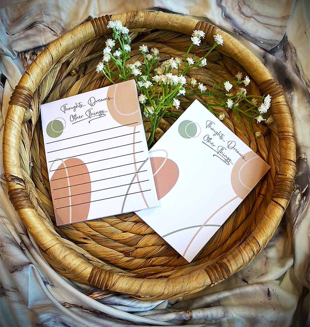 Notepad 4x5 50 Sheets Gift for Planner Stocking - Etsy