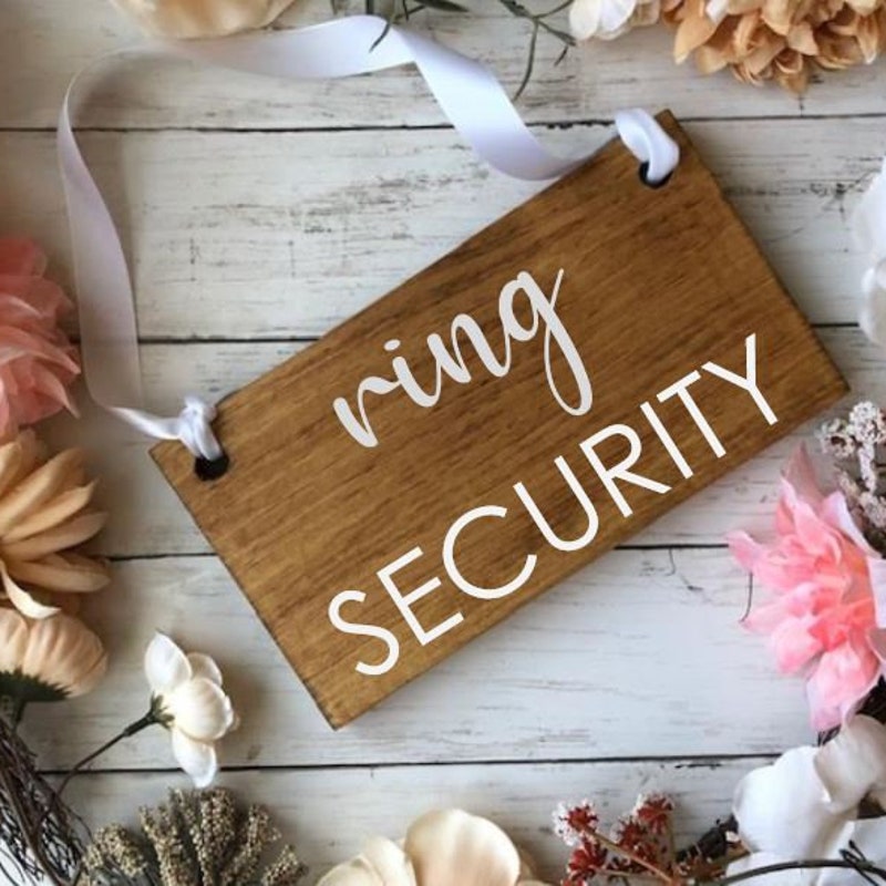 Ring Security Sign - Etsy