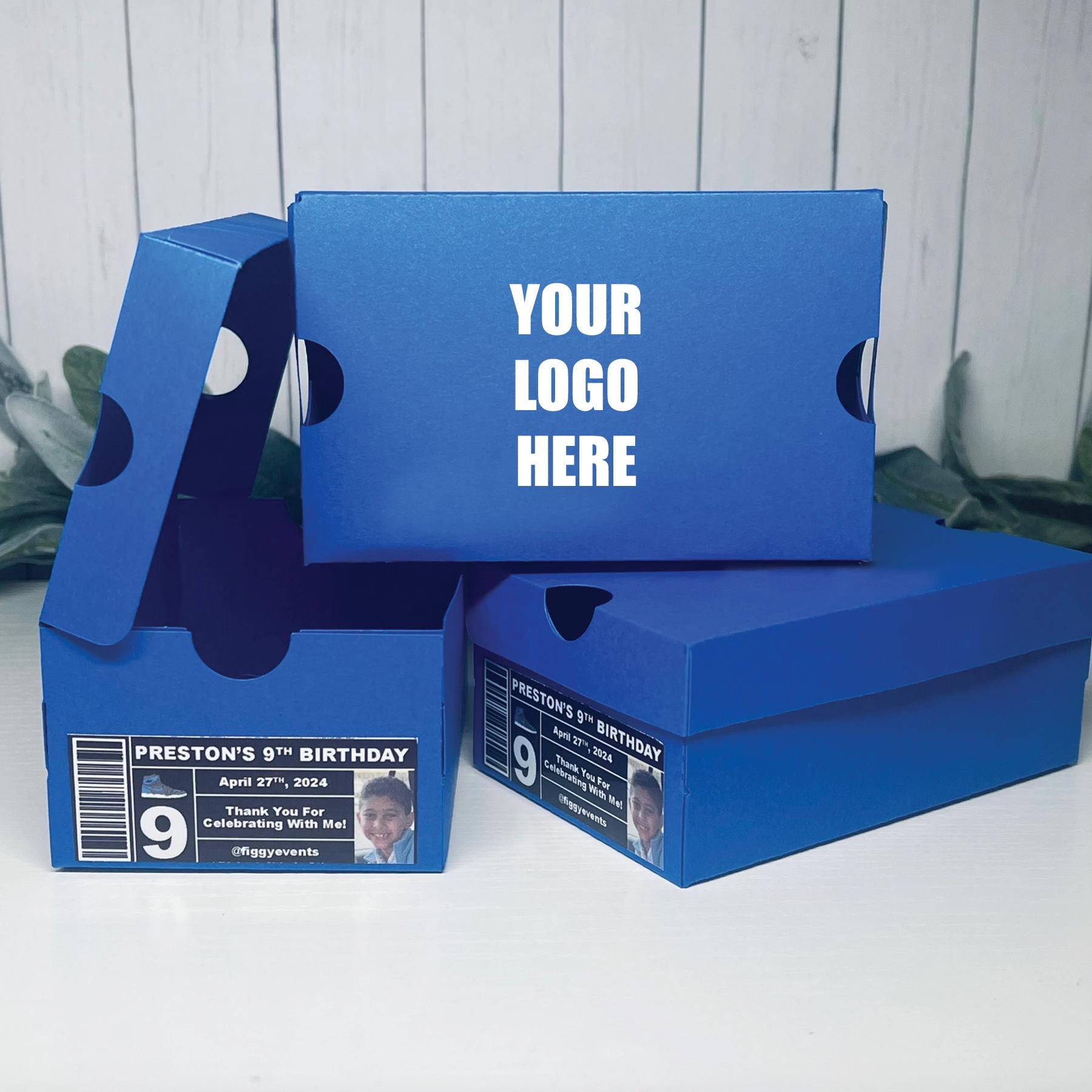 Custom Shoe Box Favors: Basketball Birthday Party Gift Boxes - Etsy