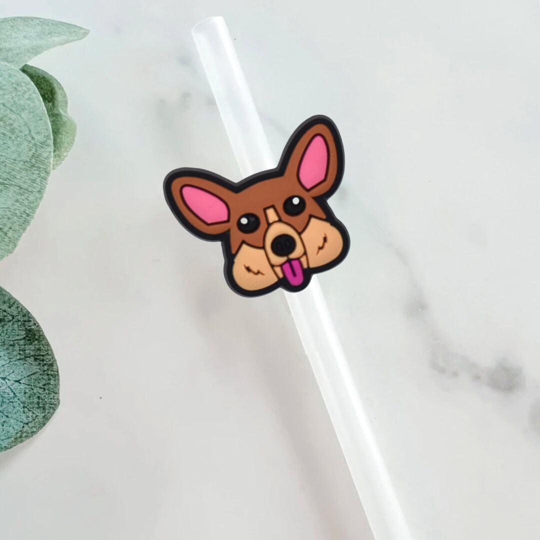Dog Straw Topper, Straw Topper Accessory, Drink Accessory, Drink Straw ...