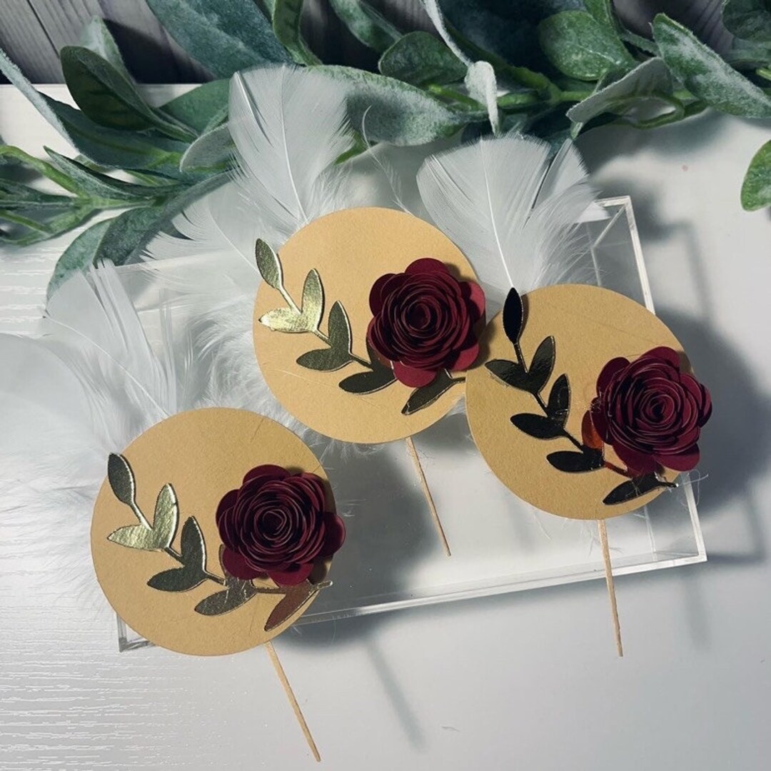 Boho Cupcake Toppers Boho Style Boho Theme Party Boho - Etsy