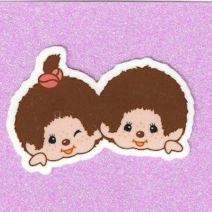 Monchhichi Vinyl Decal Sticker - Etsy