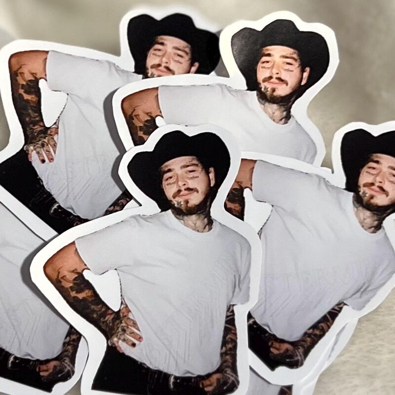Post Malone Sticker - Etsy