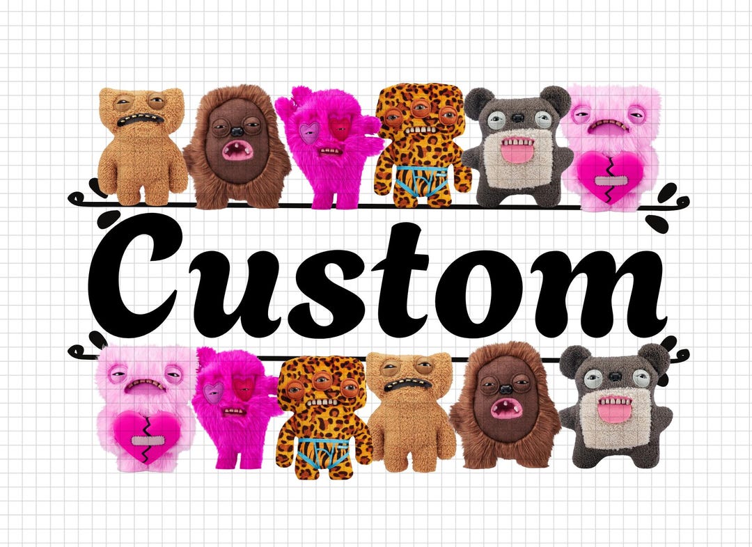 Custom Name Fuggler PNG File for Bag Tote Purse Canvas Shirt Sweater ...