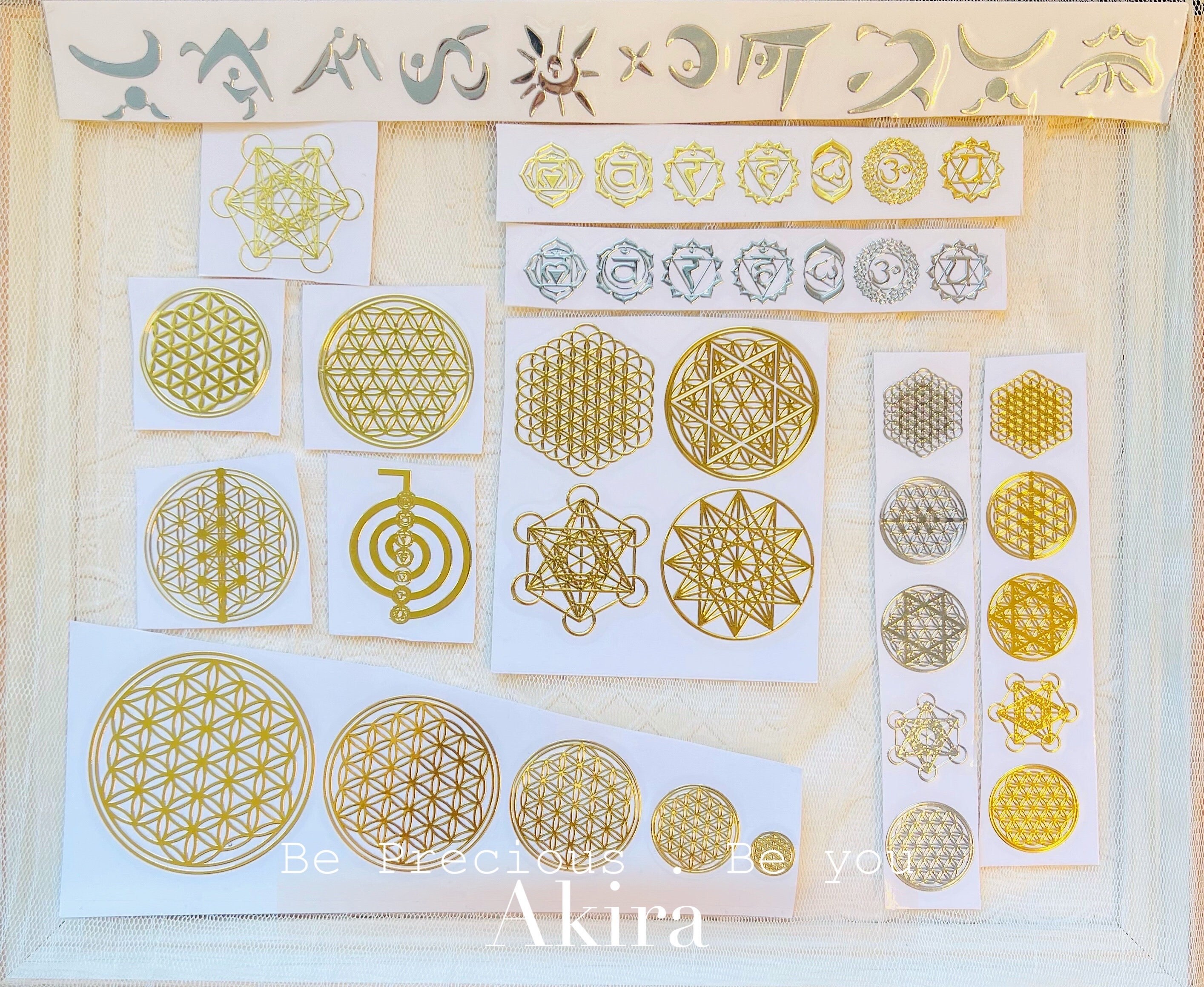 Bumper Sticker Chakra Sticker Decals Resin Stickers 7 Pieces Chakras ...