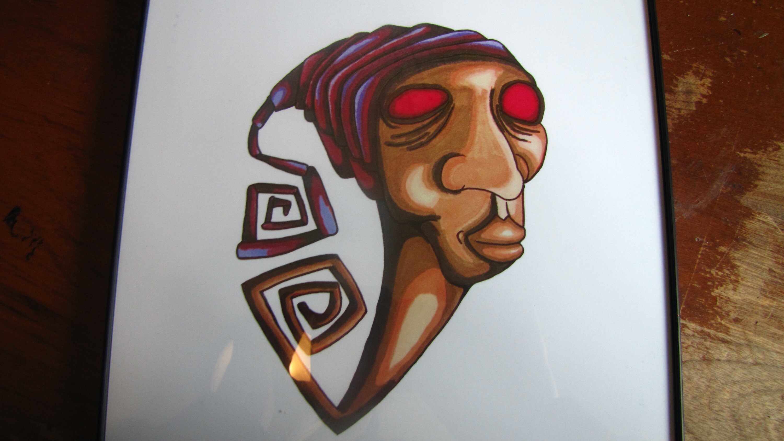 Floating Head Limited Edition Signed Print - Etsy
