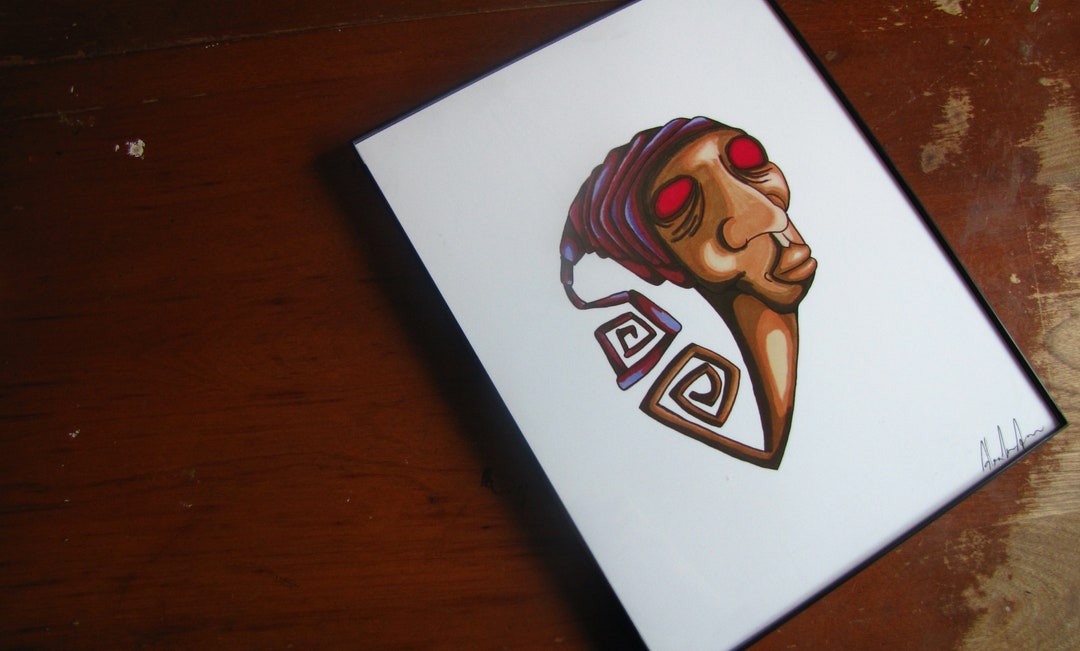Floating Head Limited Edition Signed Print - Etsy