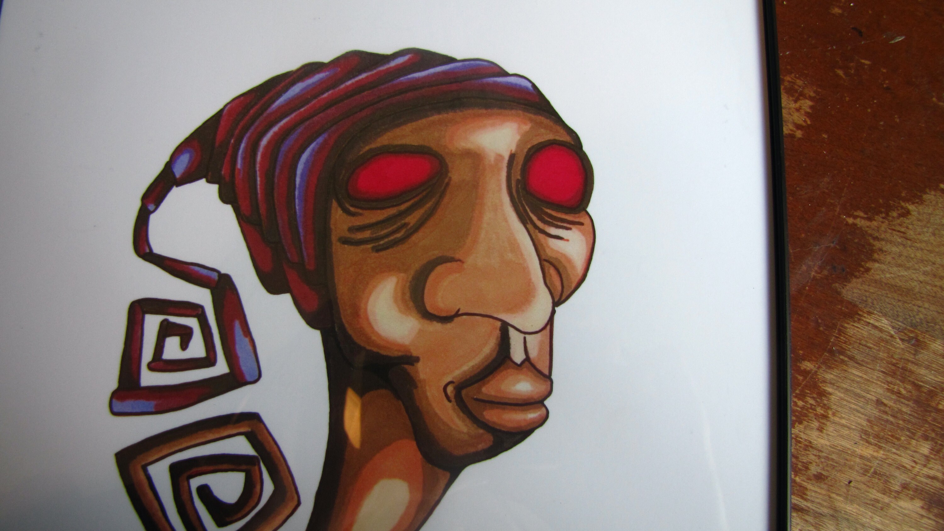 Floating Head Limited Edition Signed Print - Etsy