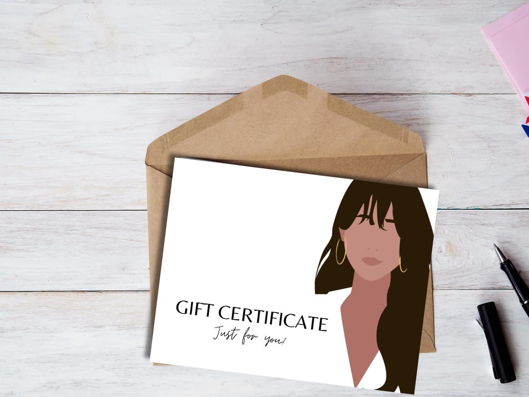 Esthetician Gift Card - Etsy