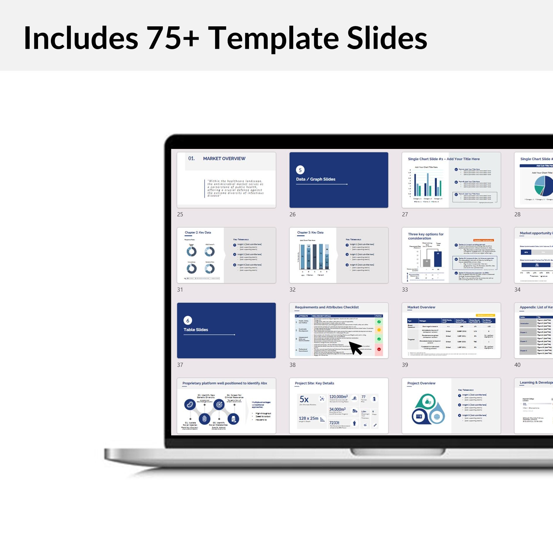 Corporate Business Slide Deck Presentation Template Bumper Slide Pack ...