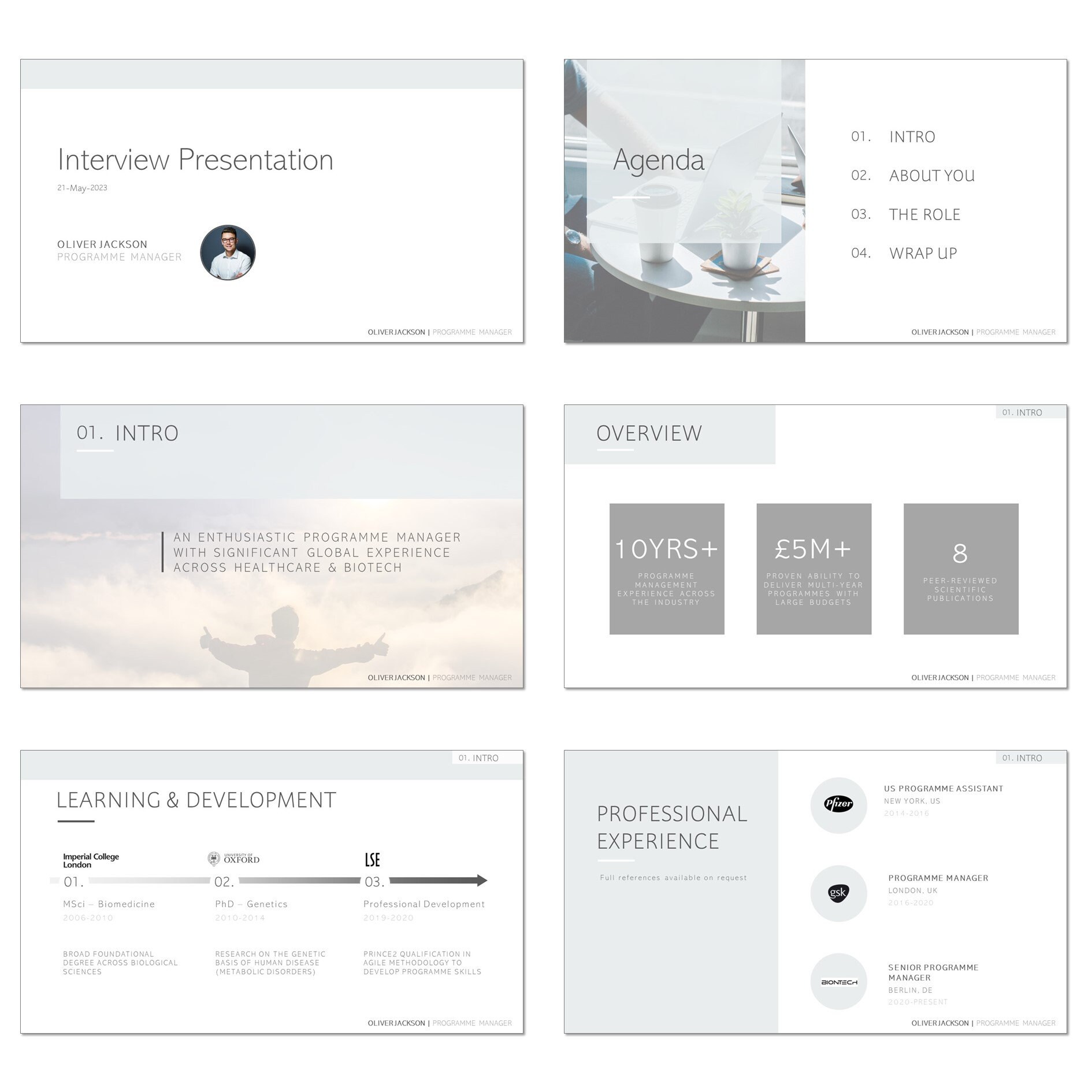 Interview Presentation Template Job Interview Powerpoint Slides Slide ...