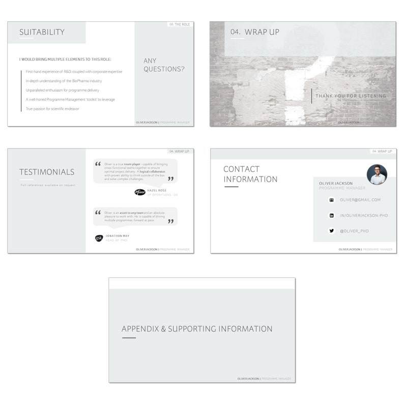 Interview Presentation Template Job Interview Powerpoint Slides Slide ...