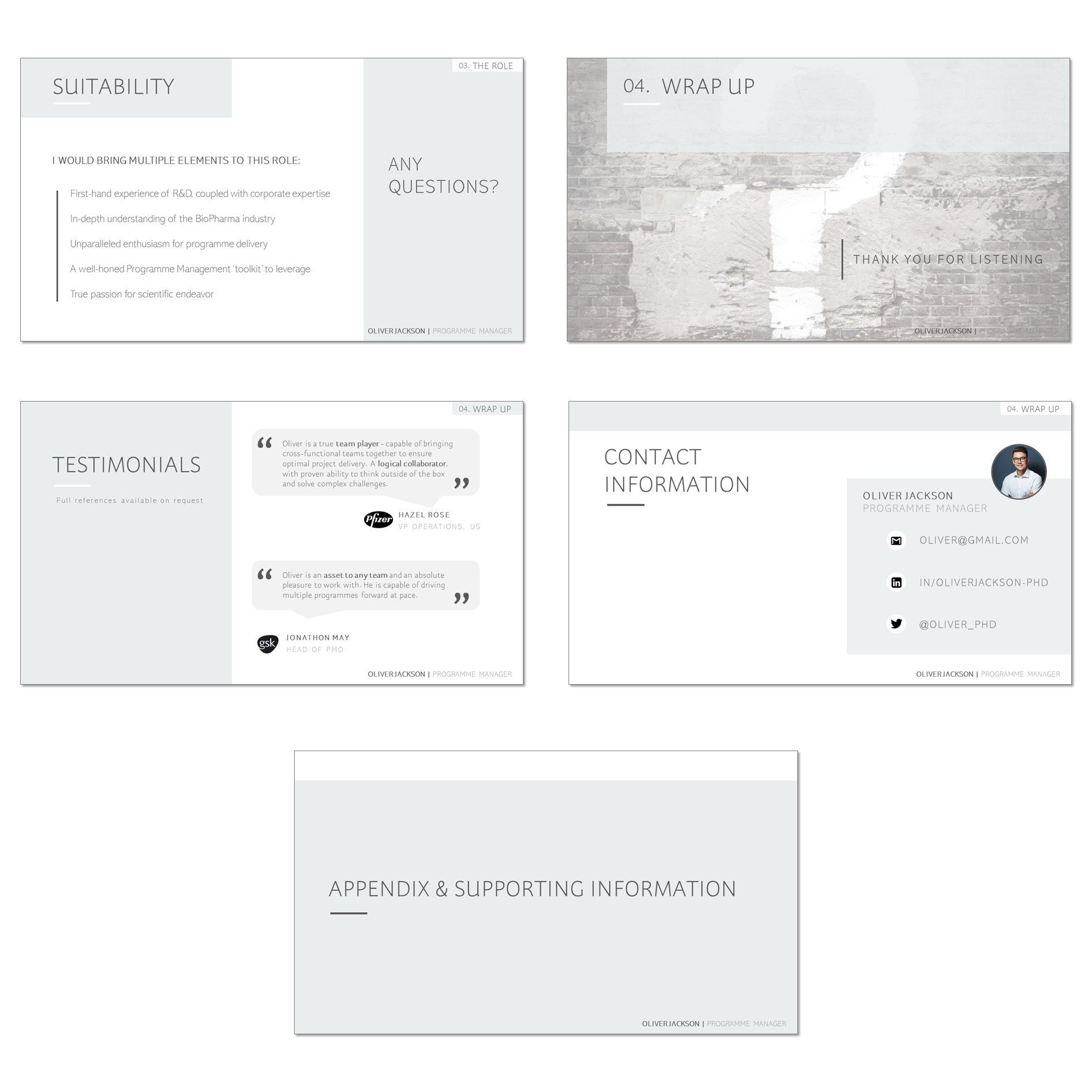 Interview Presentation Template Job Interview Powerpoint Slides Slide ...