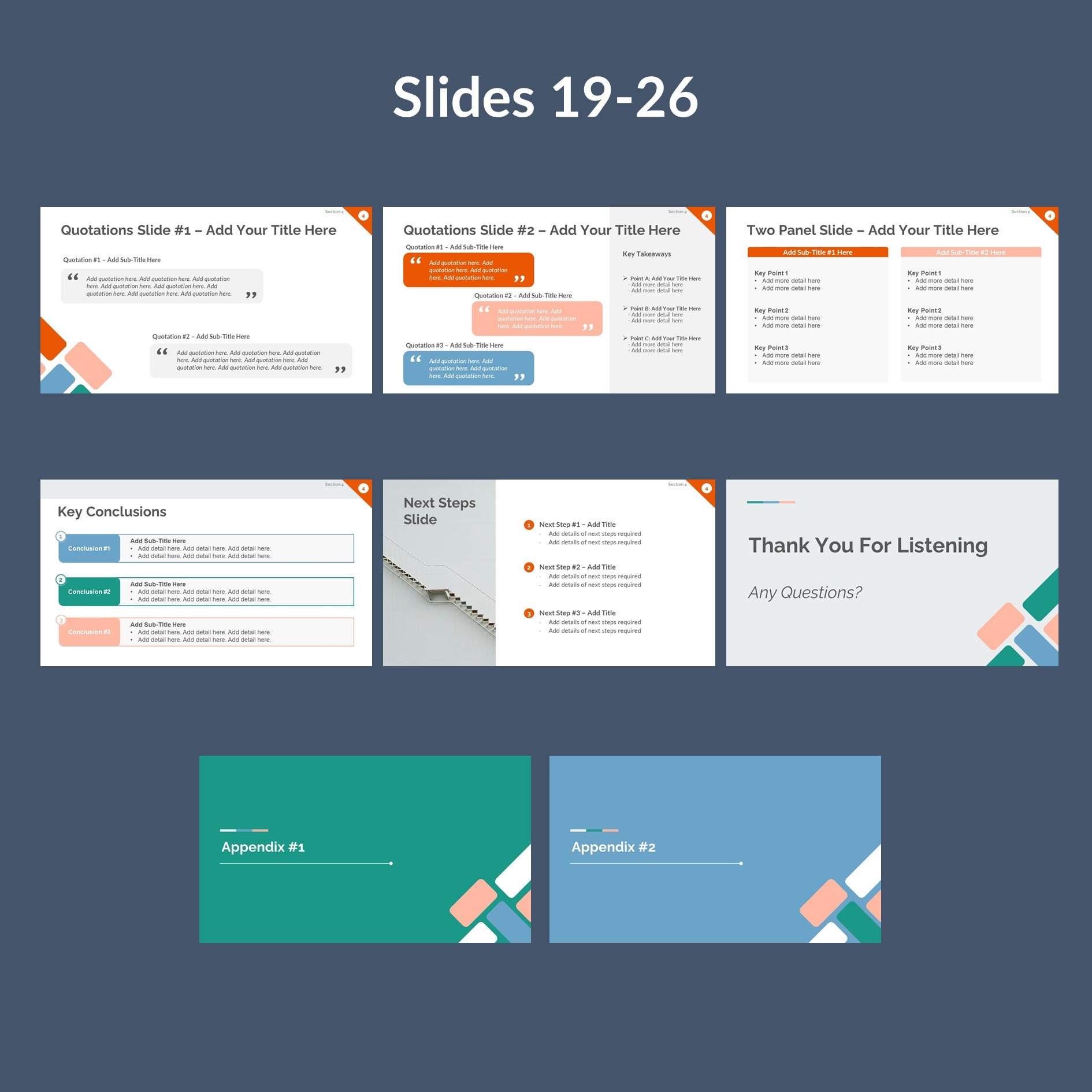Powerpoint Presentation Starter Template Assignment Template - Etsy