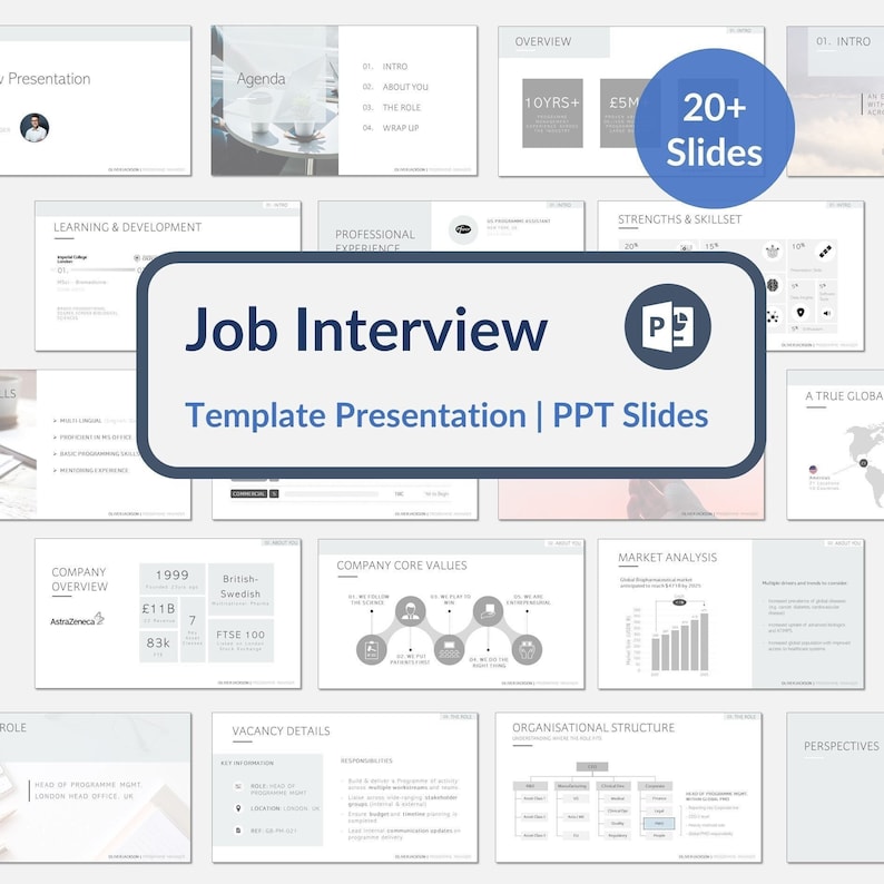Interview Presentation Template Job Interview Powerpoint Slides Slide ...