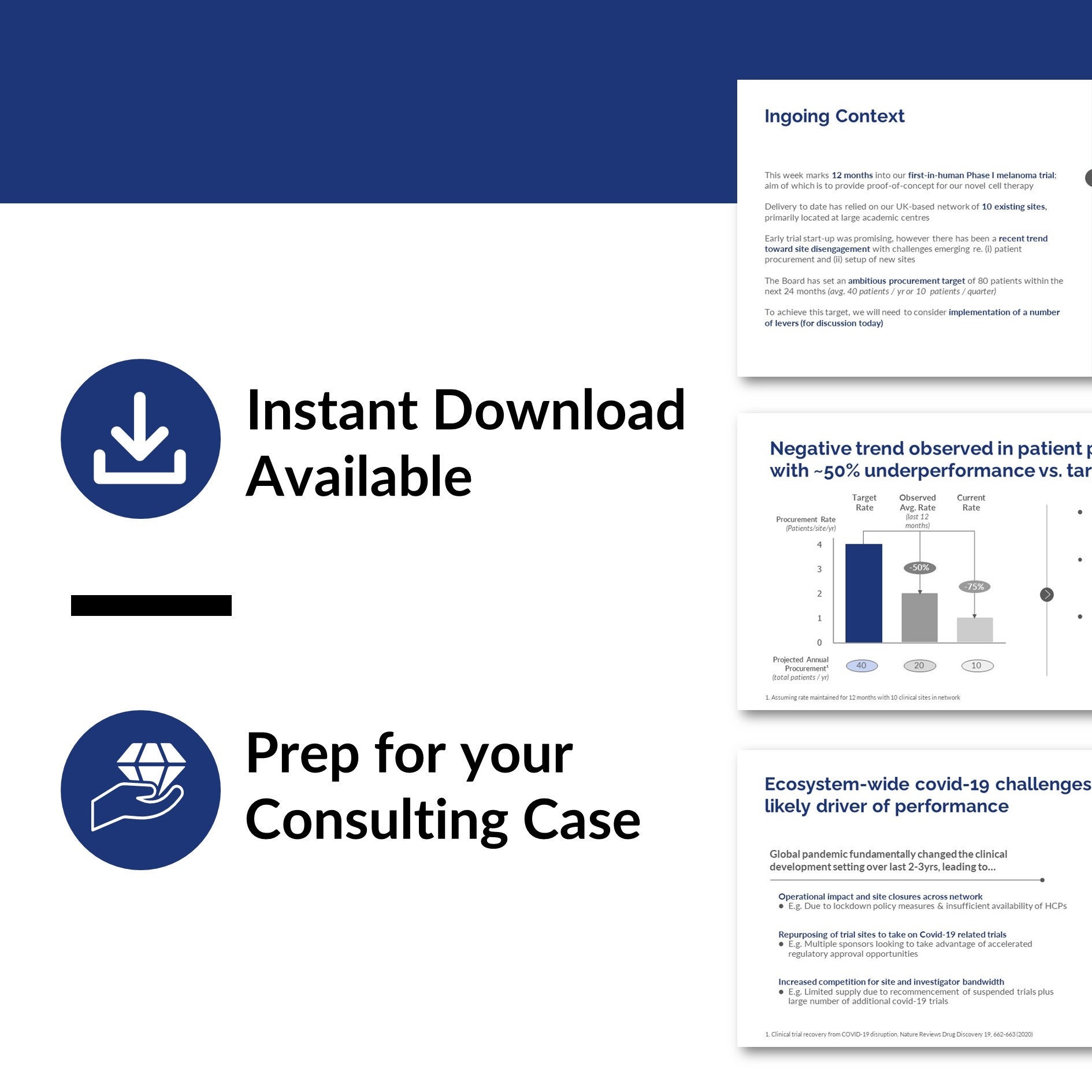 Consulting Case Presentation Deck Case Study Powerpoint Consultancy ...