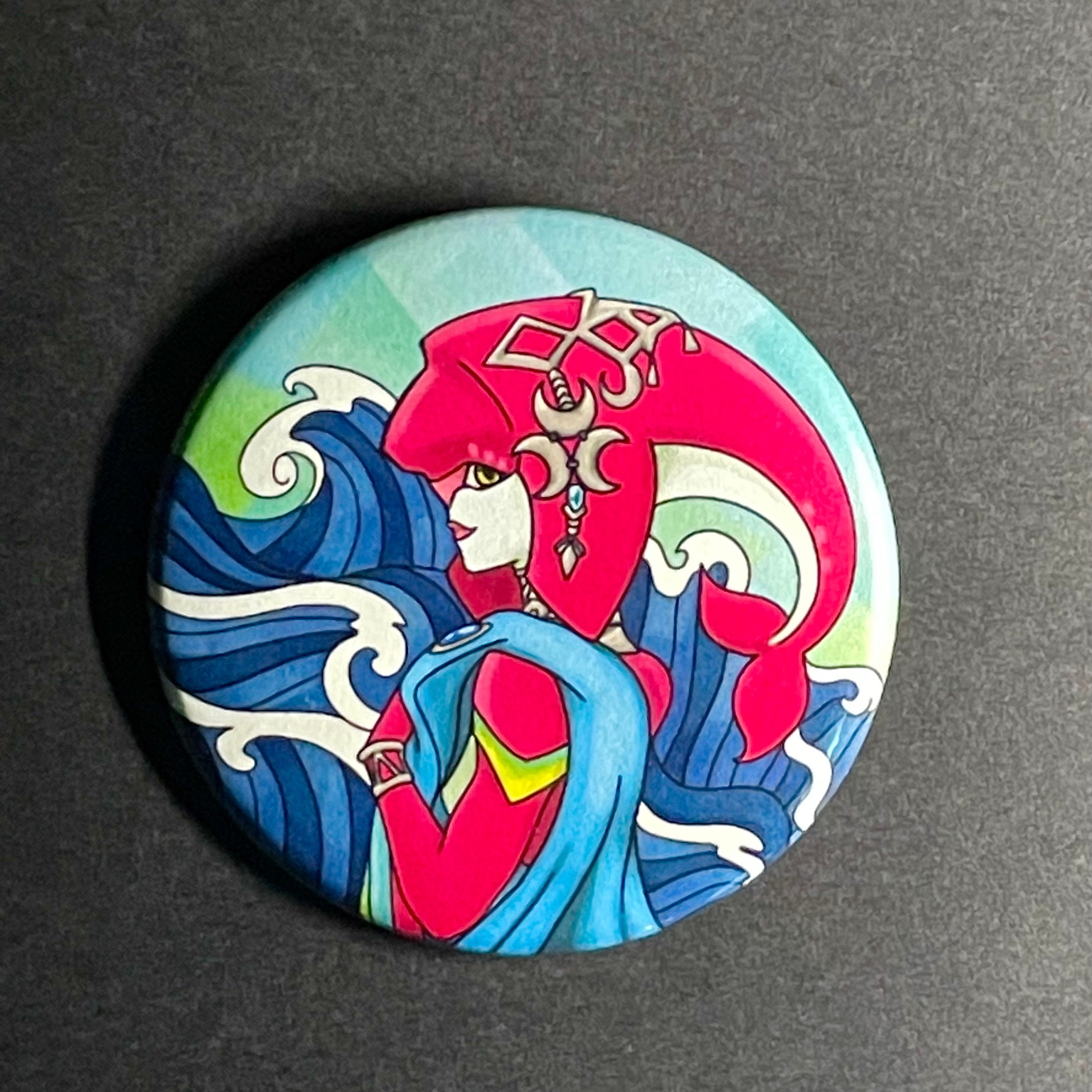 Legend of Zelda Breath of the Wild Champions Button Collection - Etsy