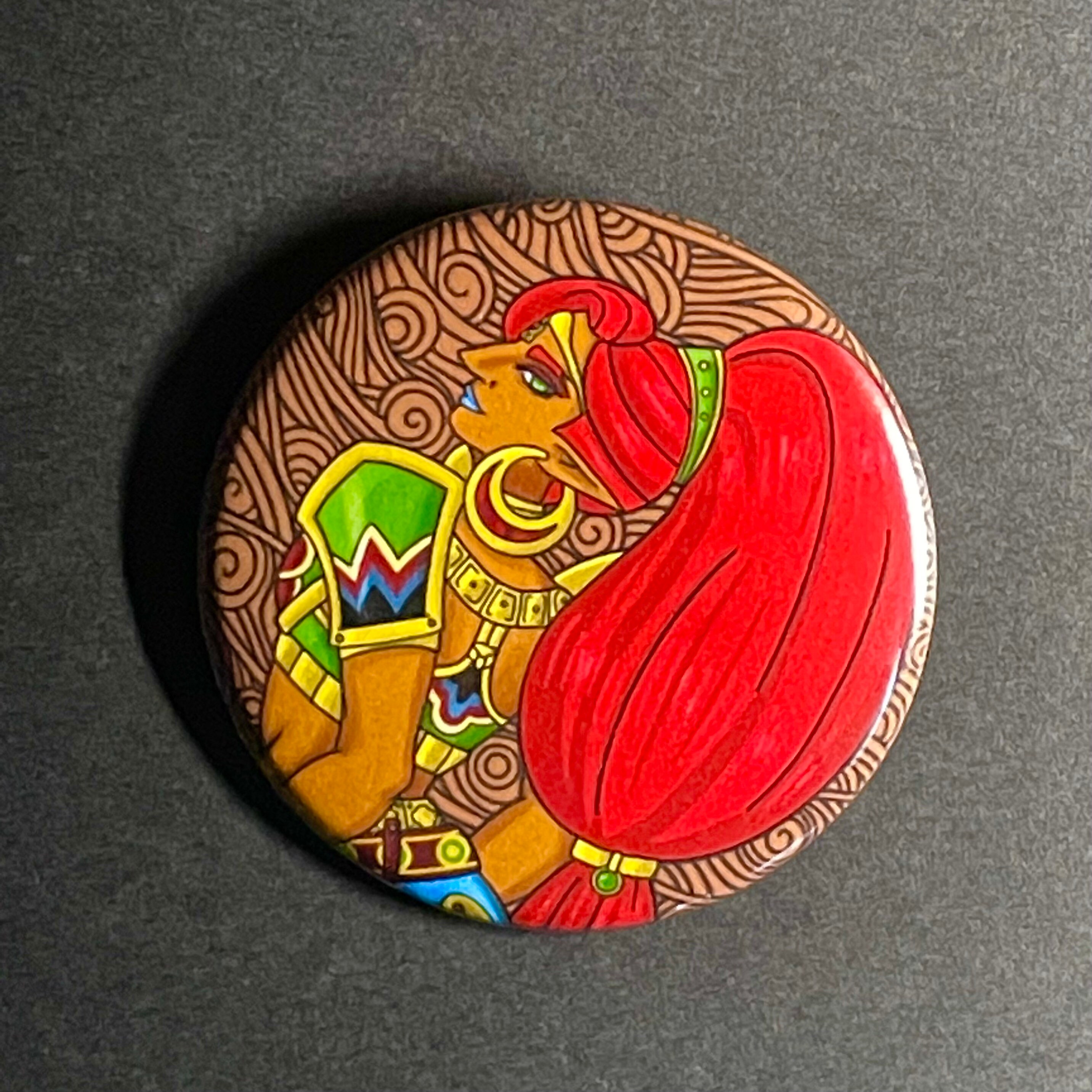Legend of Zelda Breath of the Wild Champions Button Collection - Etsy