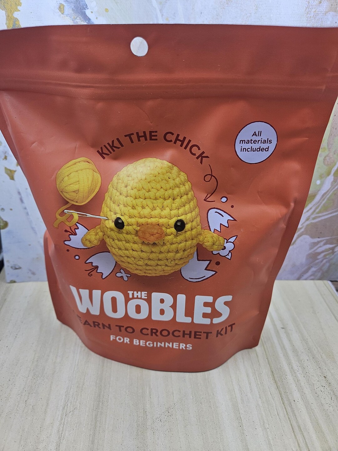 The Woobles Crochet Kit, Kiki the Chick, Brand New! - Etsy