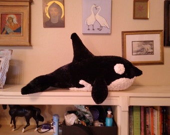 Orca Keiko Plush - Etsy