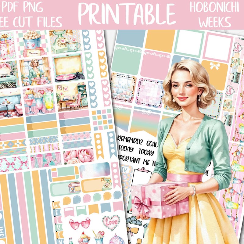 Printable Hobo Weeks Kits - Etsy