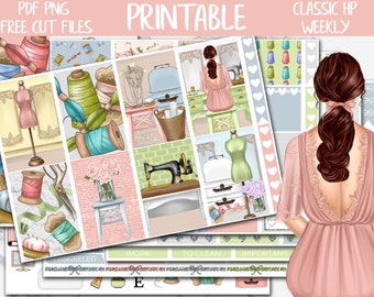 Printable Sewing Stickers - Etsy