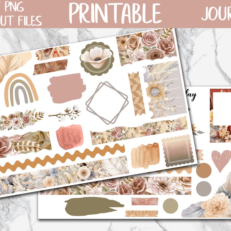 Feather Bullet Journal - Etsy