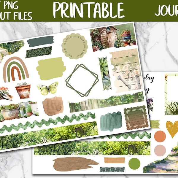 Journal Stickers - Etsy UK