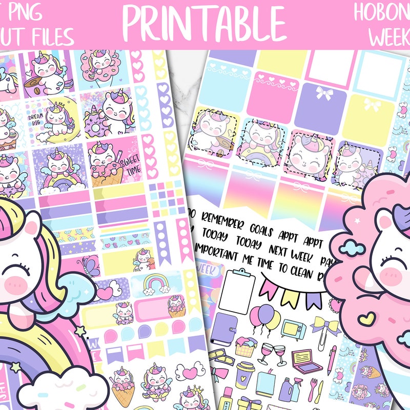 Kawaii Planner Stickers - Etsy