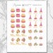 Birthday Decorative Stickers, Birthday Printable Planner Stickers, Cake ...