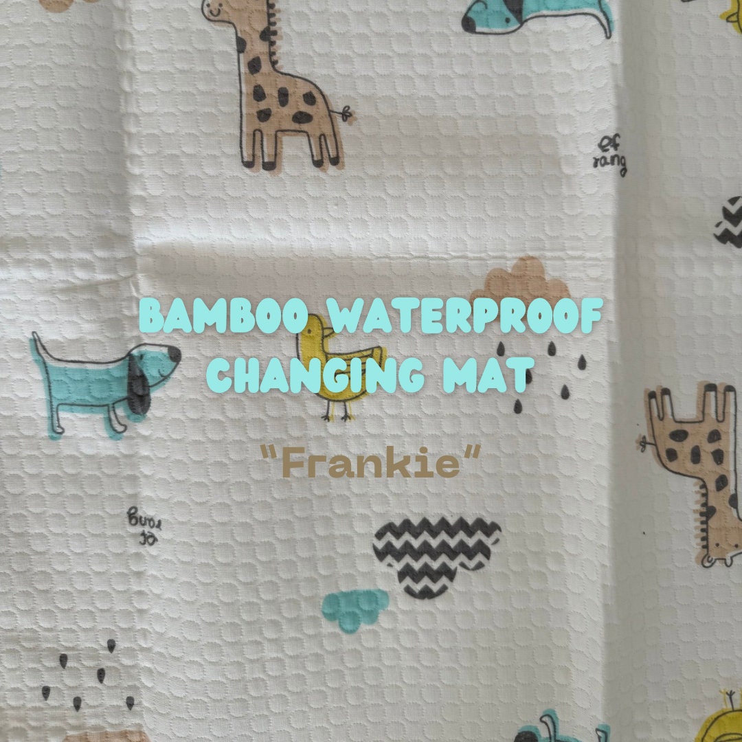 Frankie Bamboo Waterproof Baby Changing Mat (made in Korea) - Etsy