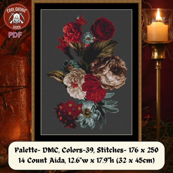 Victorian Era Flower Design