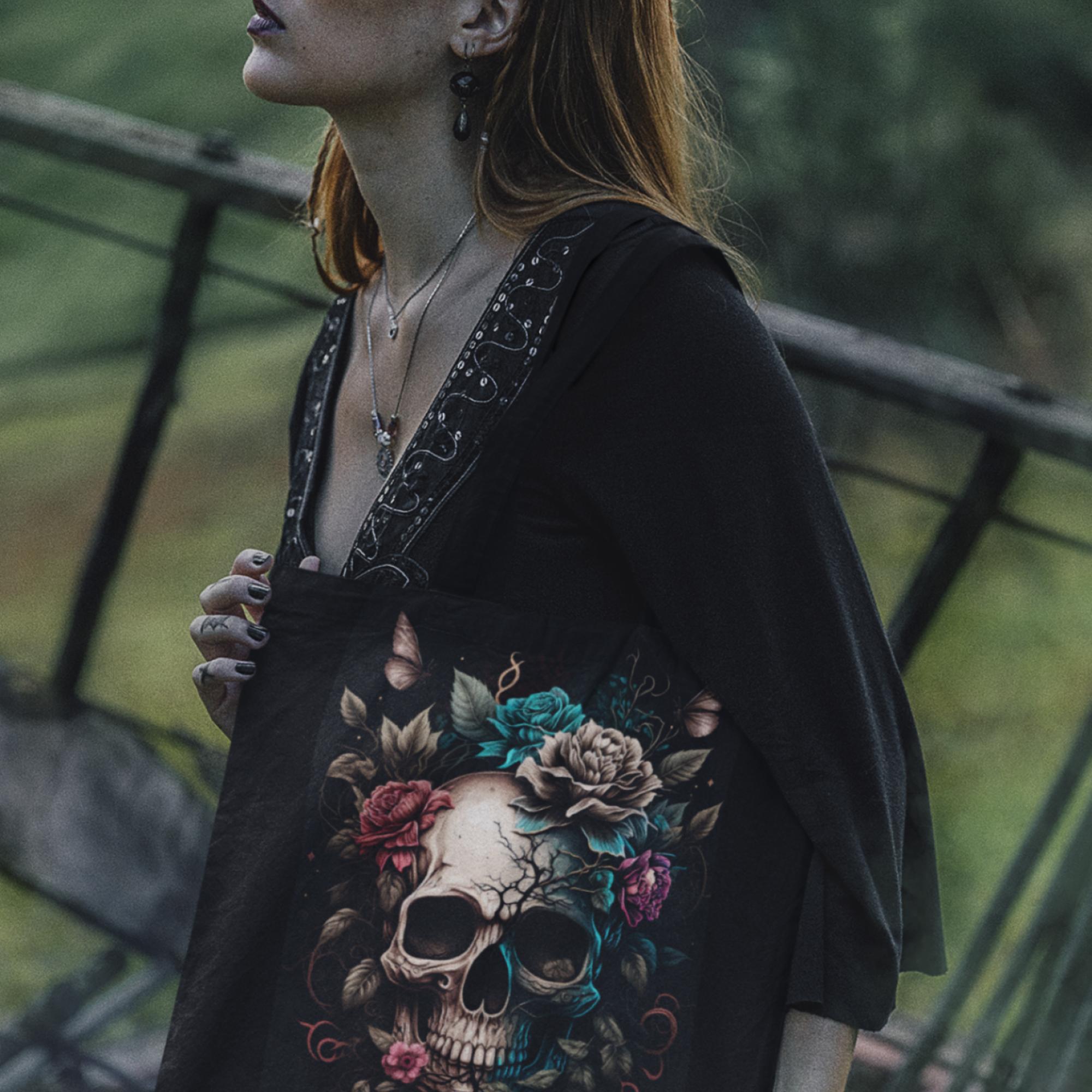 Skull Cross Stitch Pattern | Dark Gothic Design for Macabre Art ...