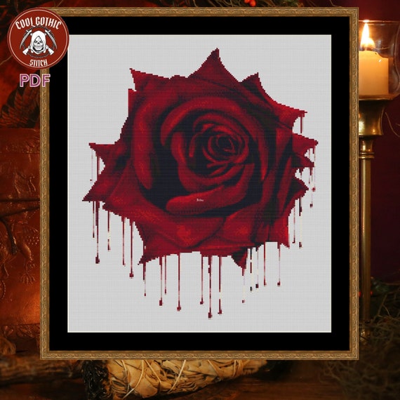 Bleeding Red Rose