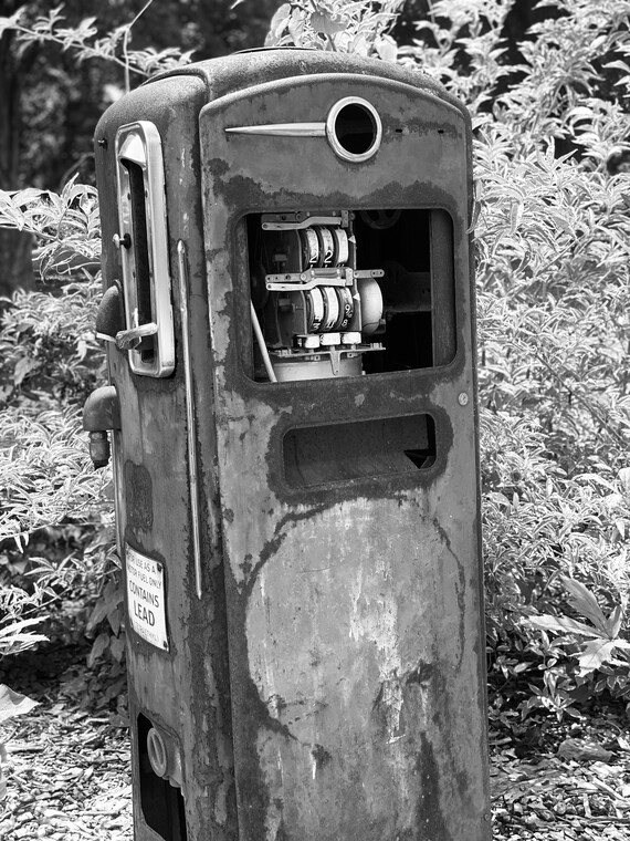 Rustic Gas Pump | Etsy