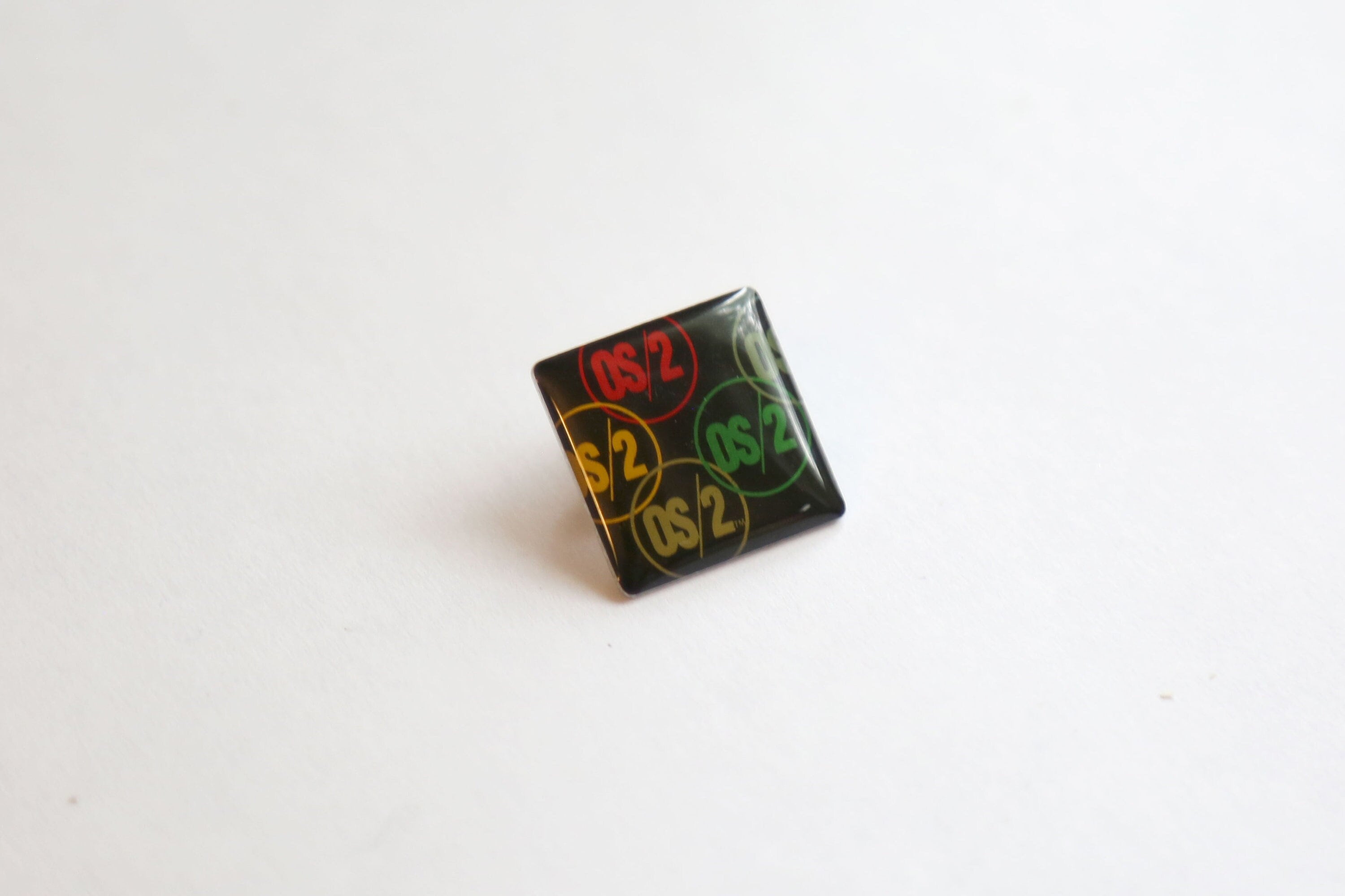 Vintage Microsoft IBM OS/2 Enamel Pin Retro Computer Operating System 2 ...