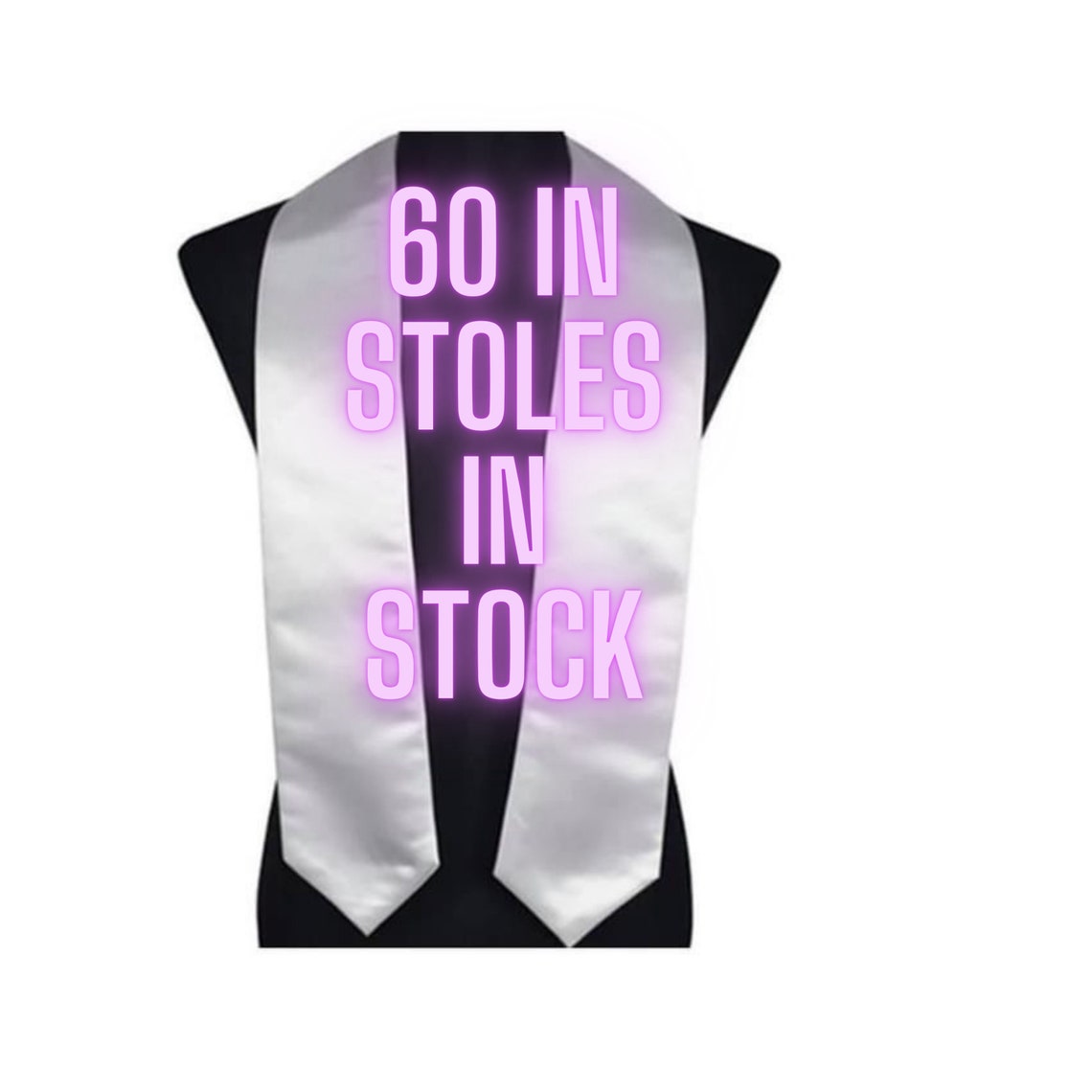 Sublimation Stole Blanks, Sublimation Graduation Stole, Sublimation ...