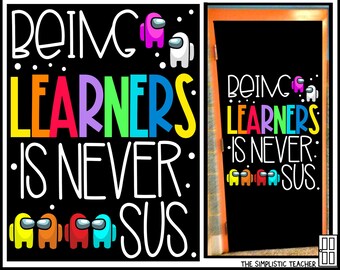 Among Us Classroom Decor - Etsy