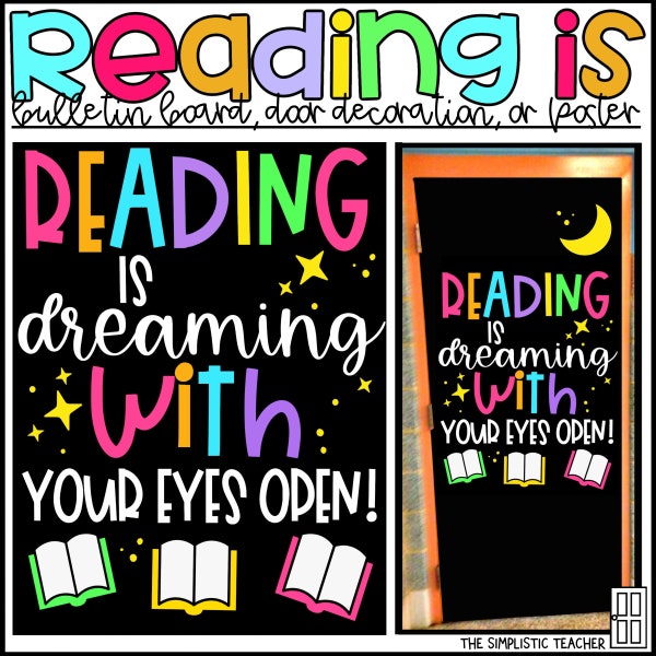 Library Bulletin Board - Etsy