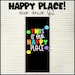 WELCOME CLASS SIGN - Happy Place - School Decorations - Colorful ...