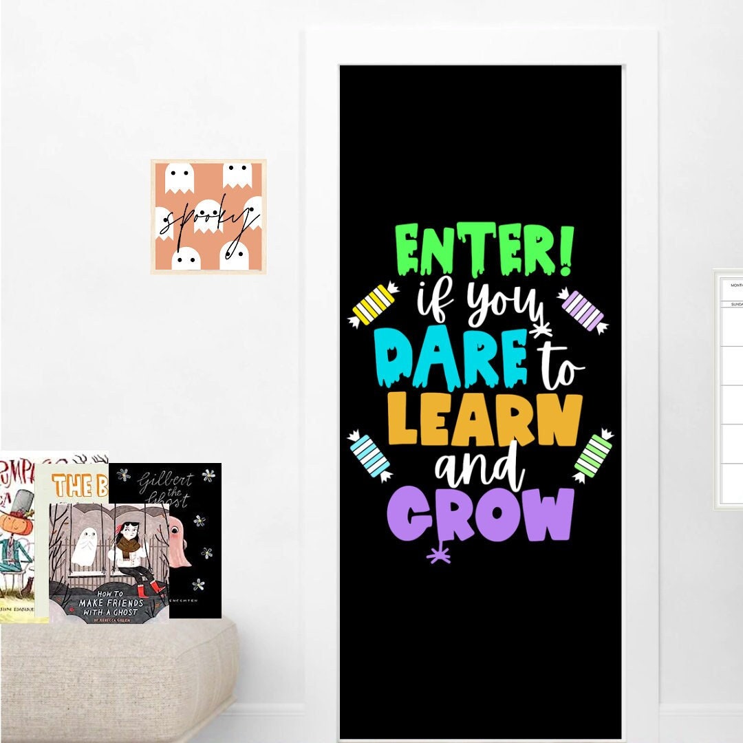 Halloween Classroom Door Decor: Candy Fall Board - Etsy