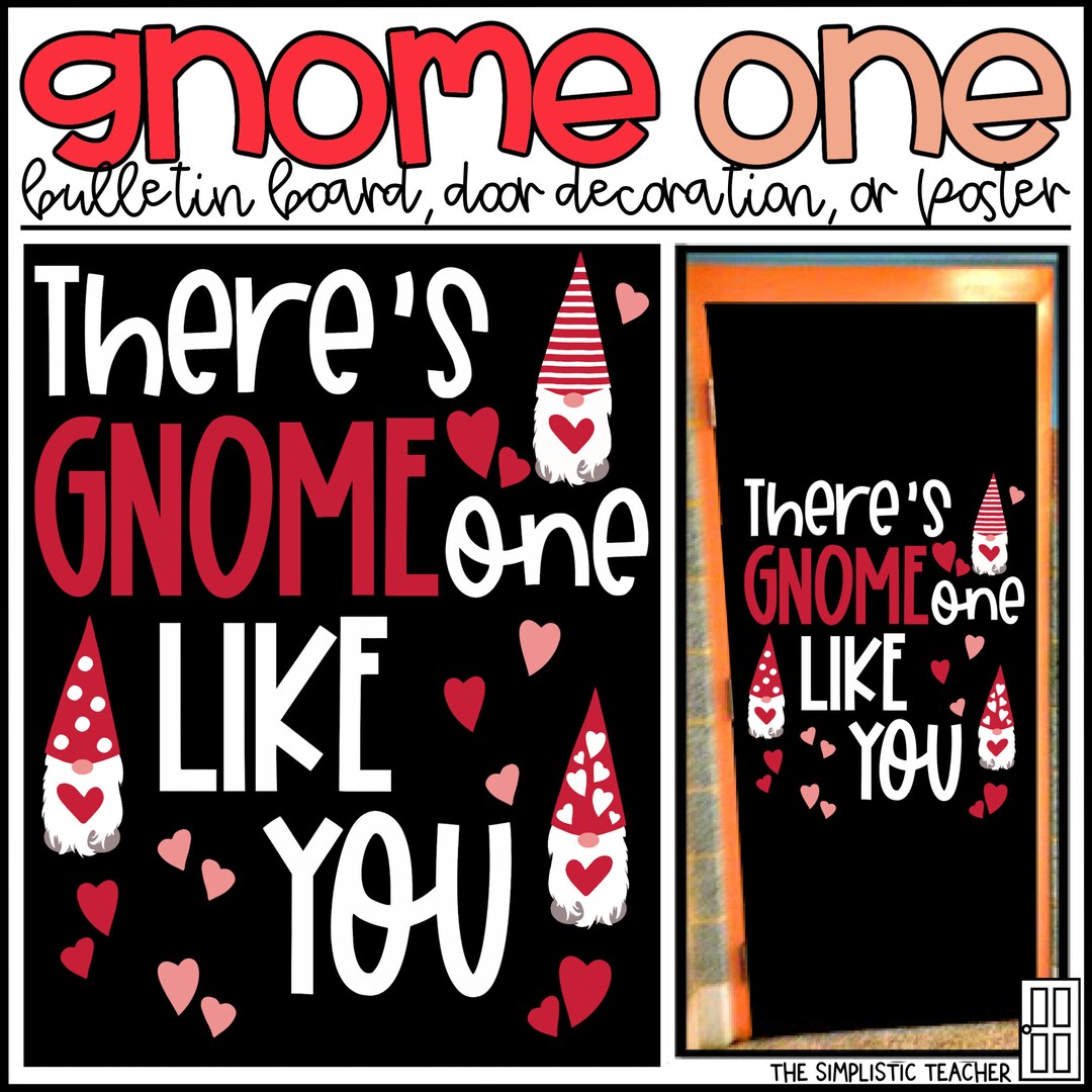 CLASSROOM DOOR DÉCOR Gnome Door Décor Gnomies Décor - Etsy