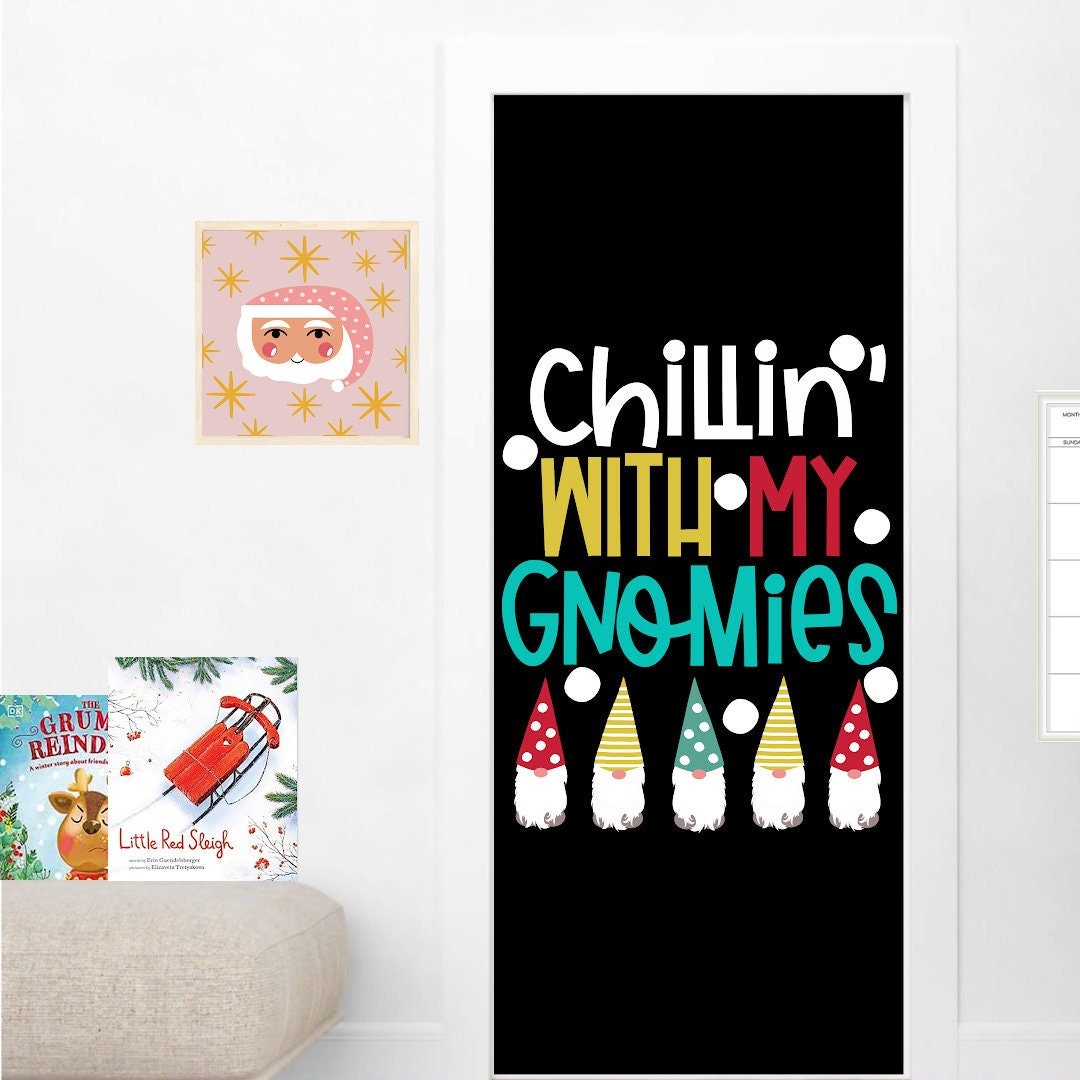 CLASSROOM DOOR DÉCOR - Gnome Door Décor - Chillin' Gnomies Décor ...