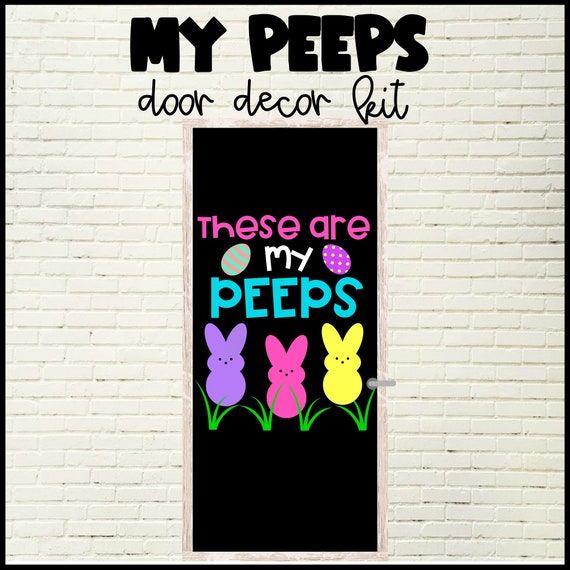 Easter Classroom Door Decorations Easter Spring Classroom Door Decor