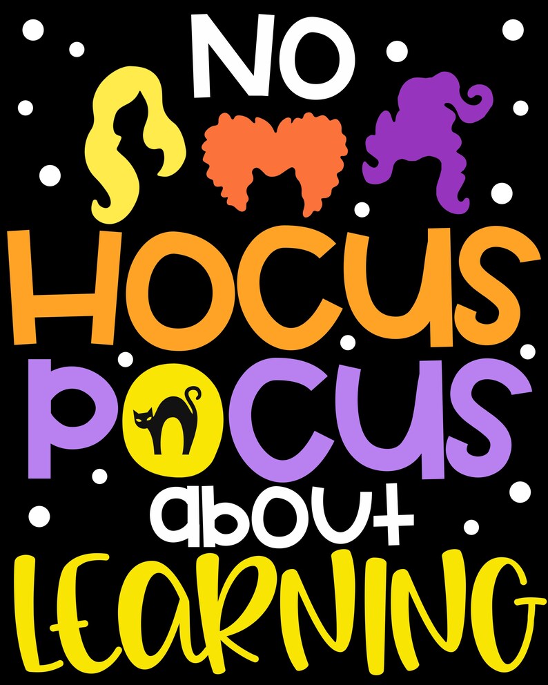 Hocus Pocus Classroom Door Decor: Halloween Fall Bulletin Board - Etsy