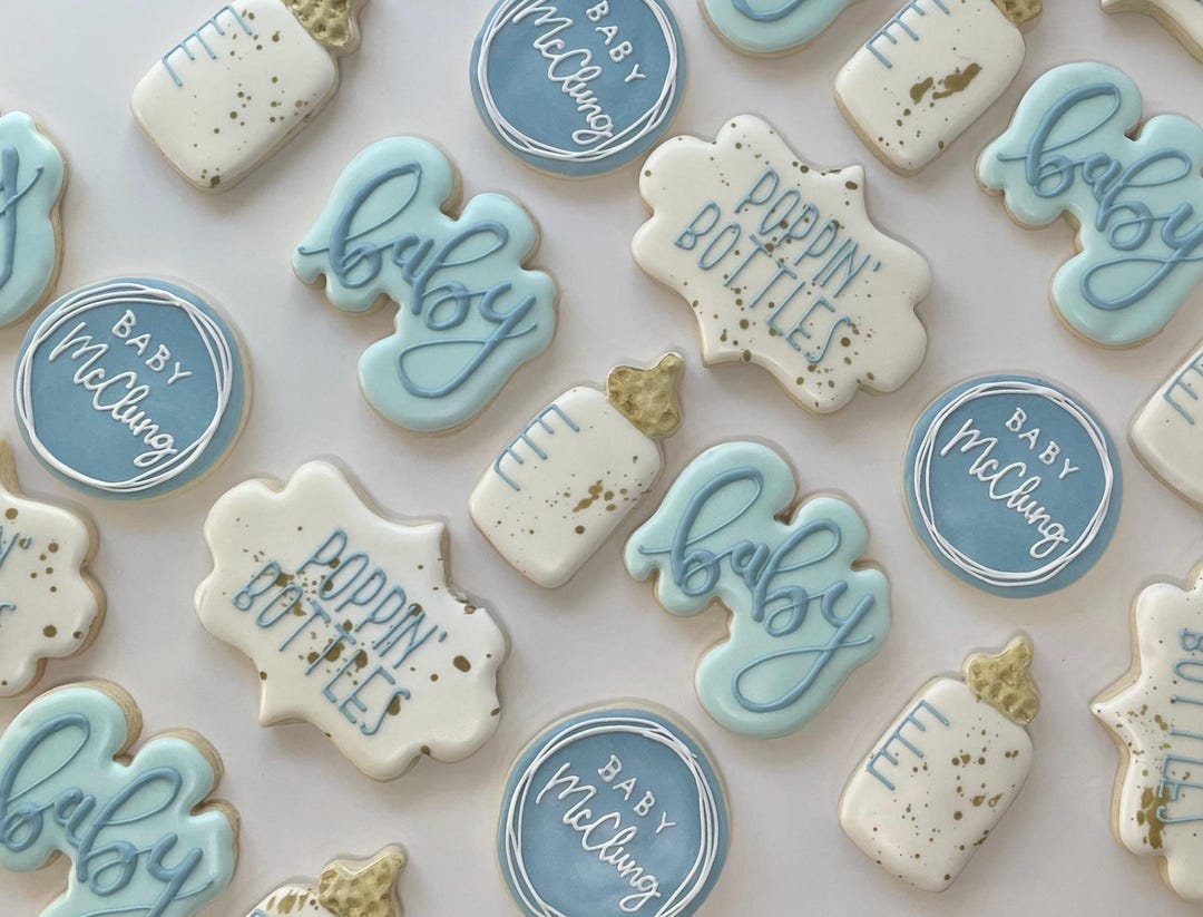 Poppin' Bottles Baby Sugar Cookies - Etsy