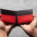 Personalized Premium Red Alligator Men's Handmade Leather Wallet ...