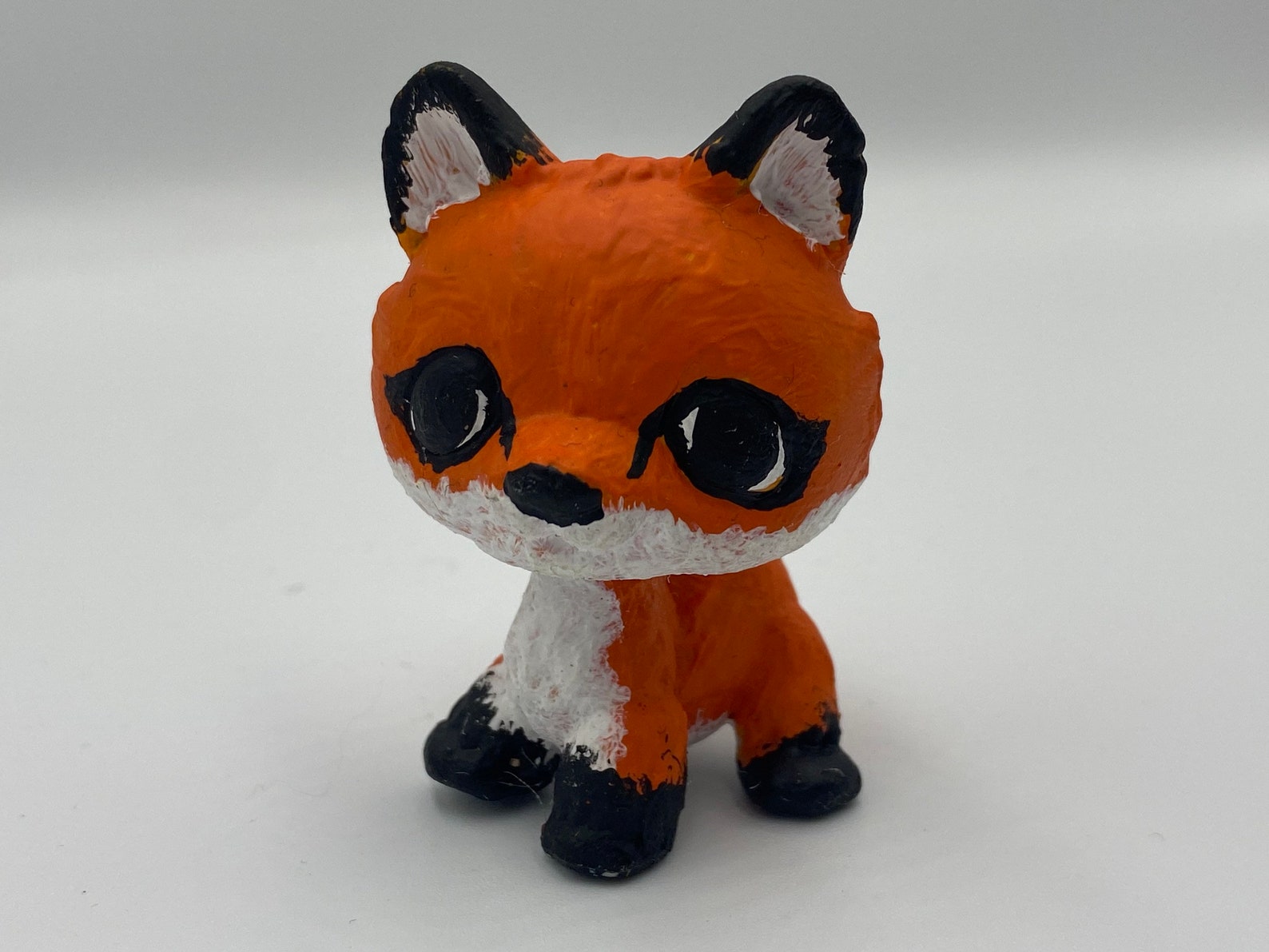 OOAK LPS Littlest Pet Shop Repaint Art Doll Fox - Etsy